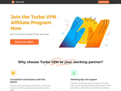 Turbo VPN by 娄佳琦Eden on Dribbble