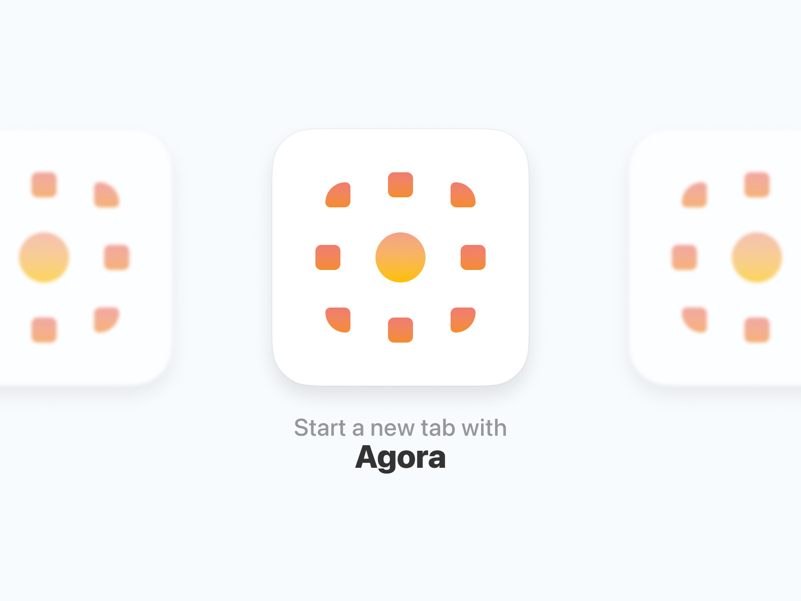 Agora Icon Design by Ethan Wang on Dribbble