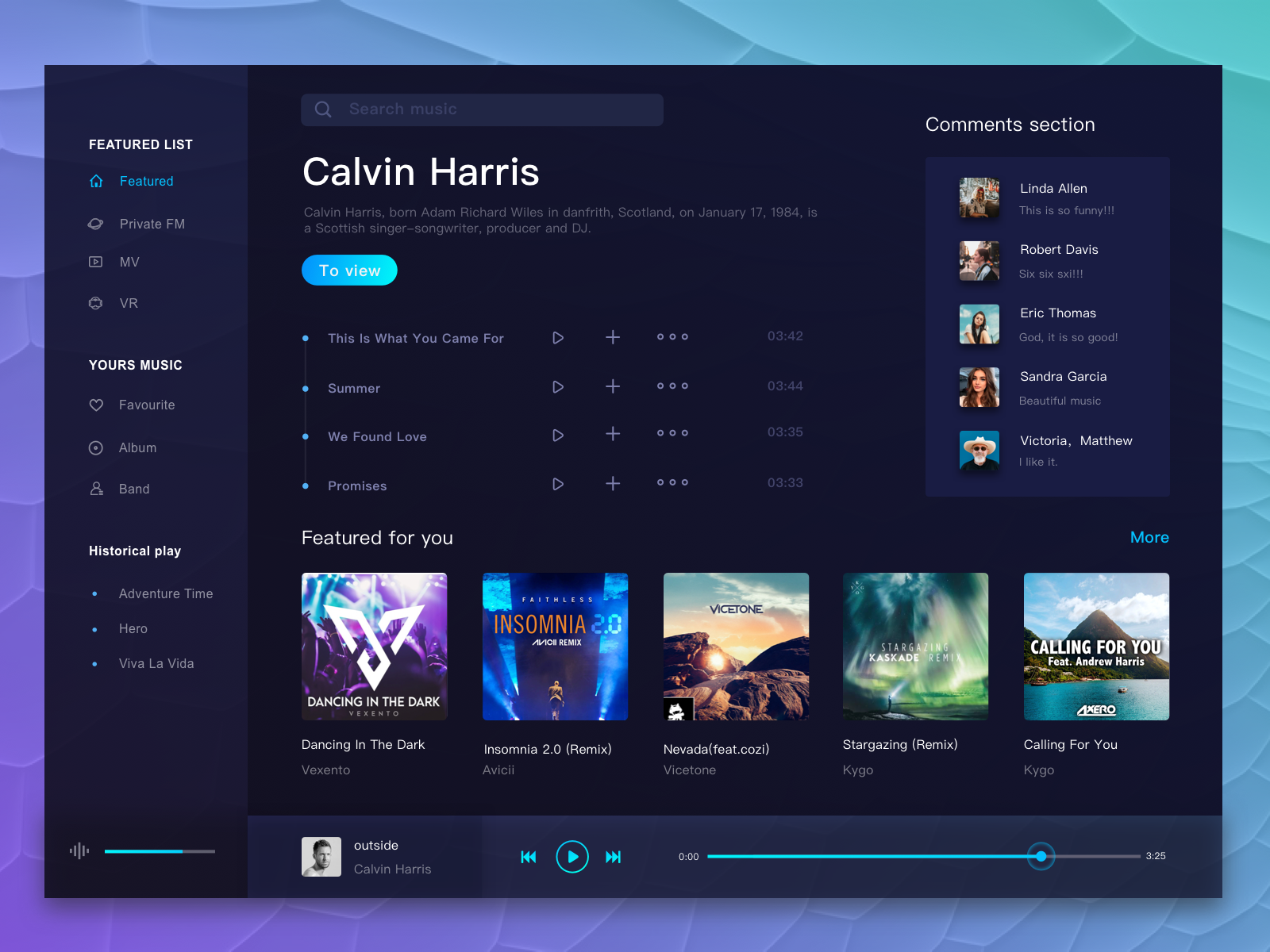 Dribbble - music.png by RubenZhou