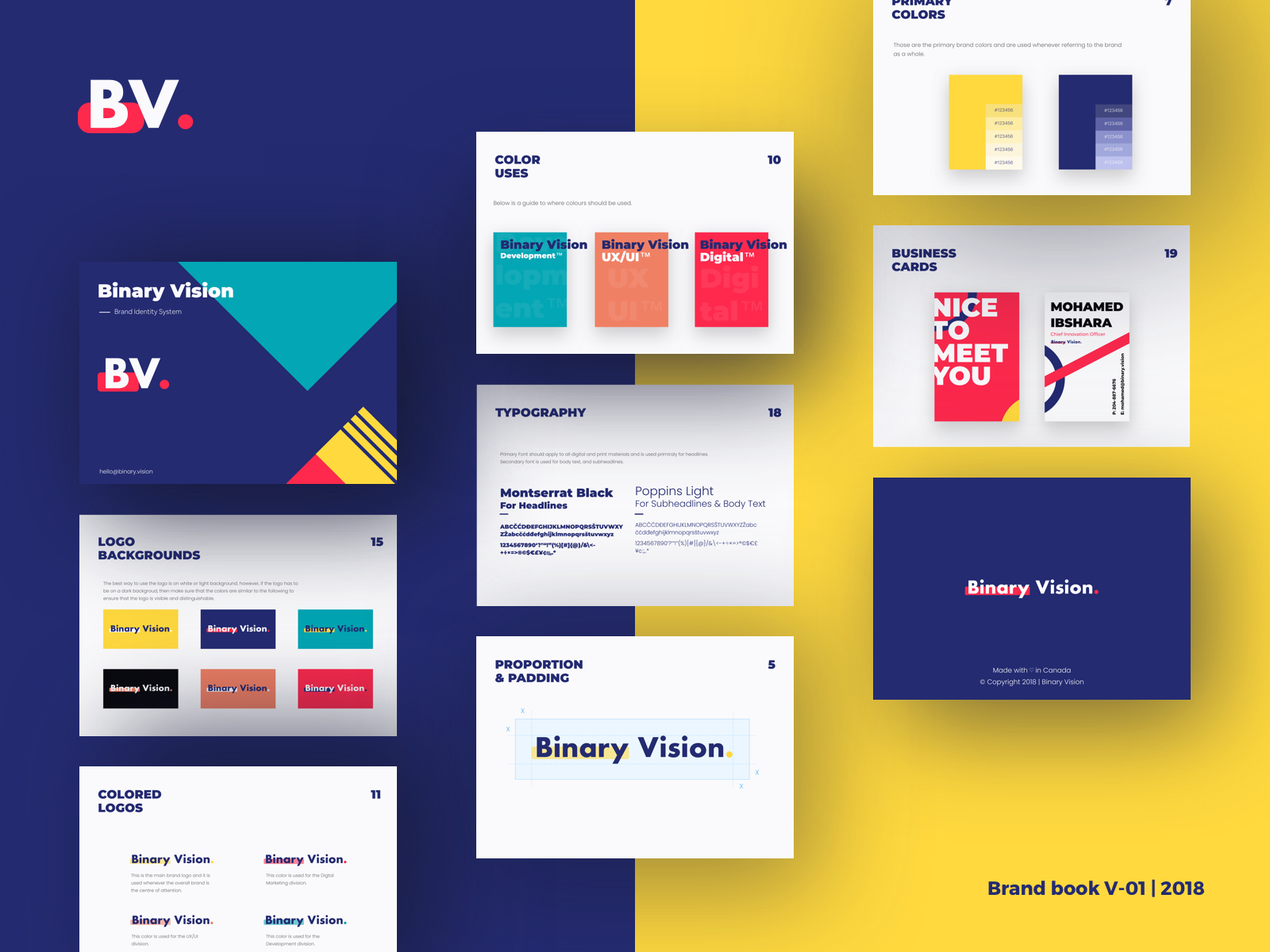 Binary Vision new Brand System Guide by Moken Agency for Moken on Dribbble
