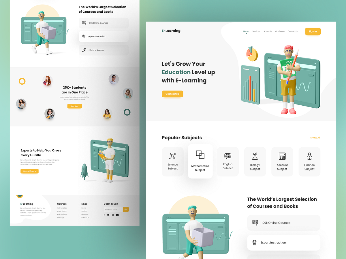 E Learning designs, themes, templates and downloadable graphic elements ...