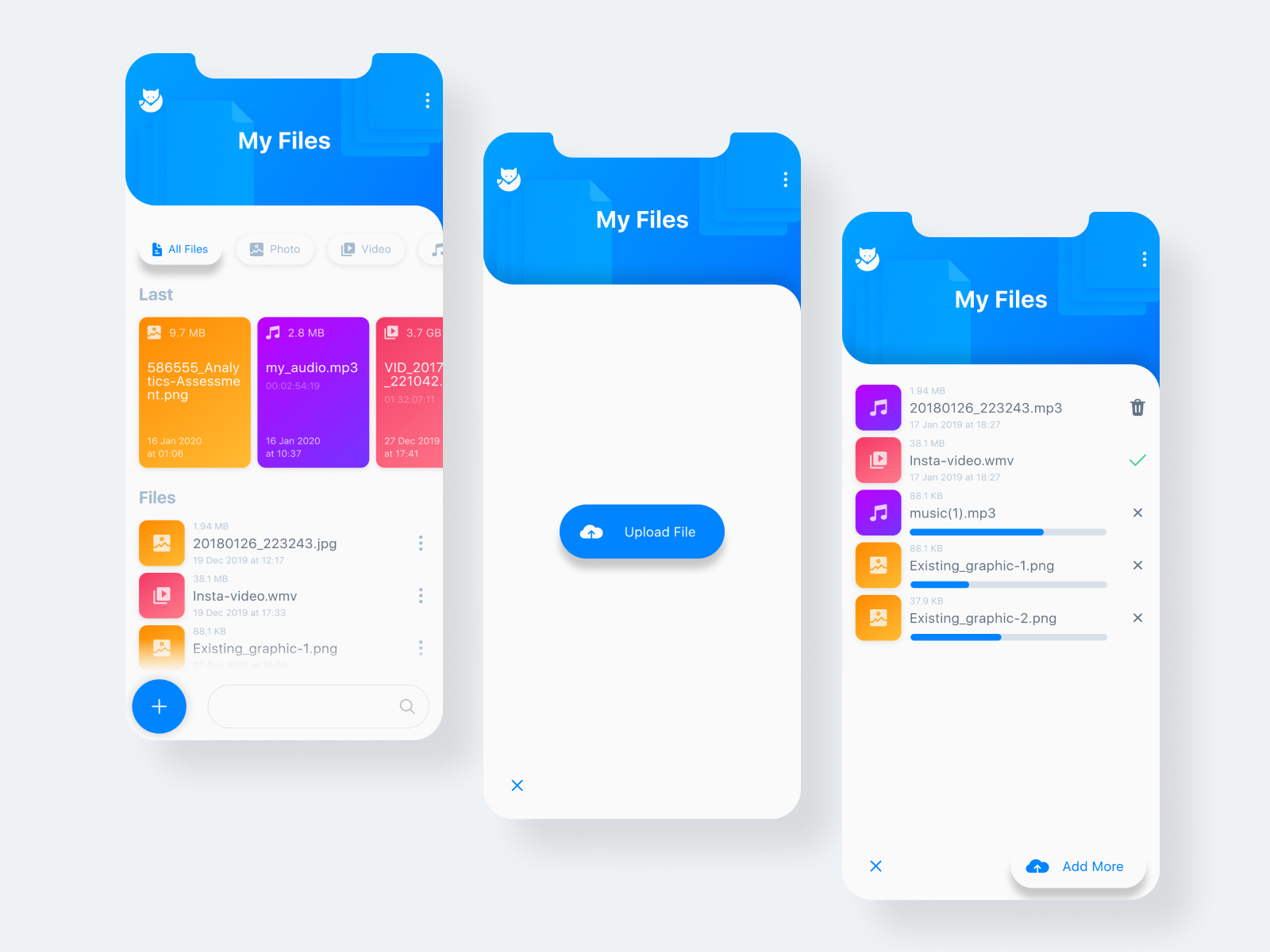 File Upload Daily UI Challenge by Anna Aloshyna on Dribbble