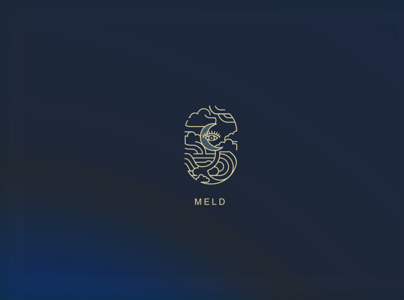 Meld Logo Concept by Kate Darmody on Dribbble