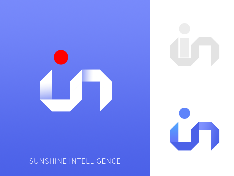 Sunshine Intelligence logo by beibei on Dribbble