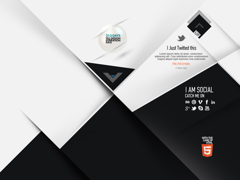 Personal Website Portfolio - First Approach - Footer design by Mike ...