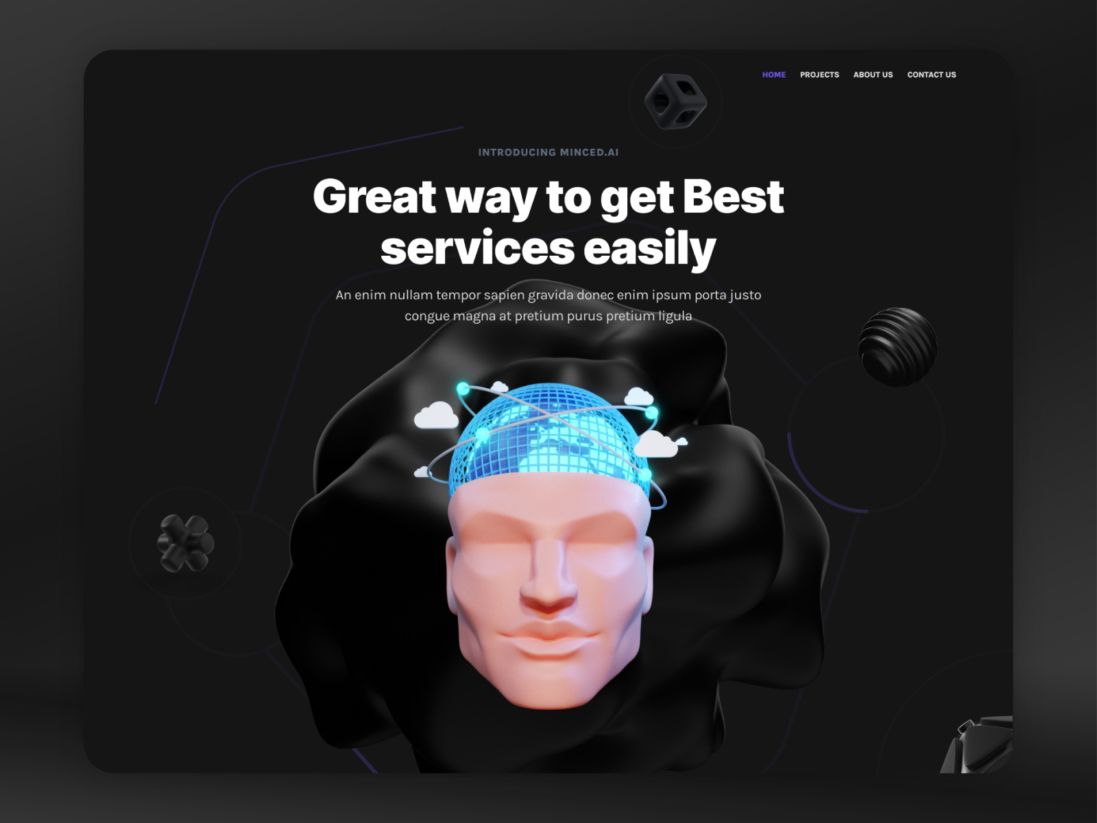 AI Services Website UI Design by Star Wolfy on Dribbble