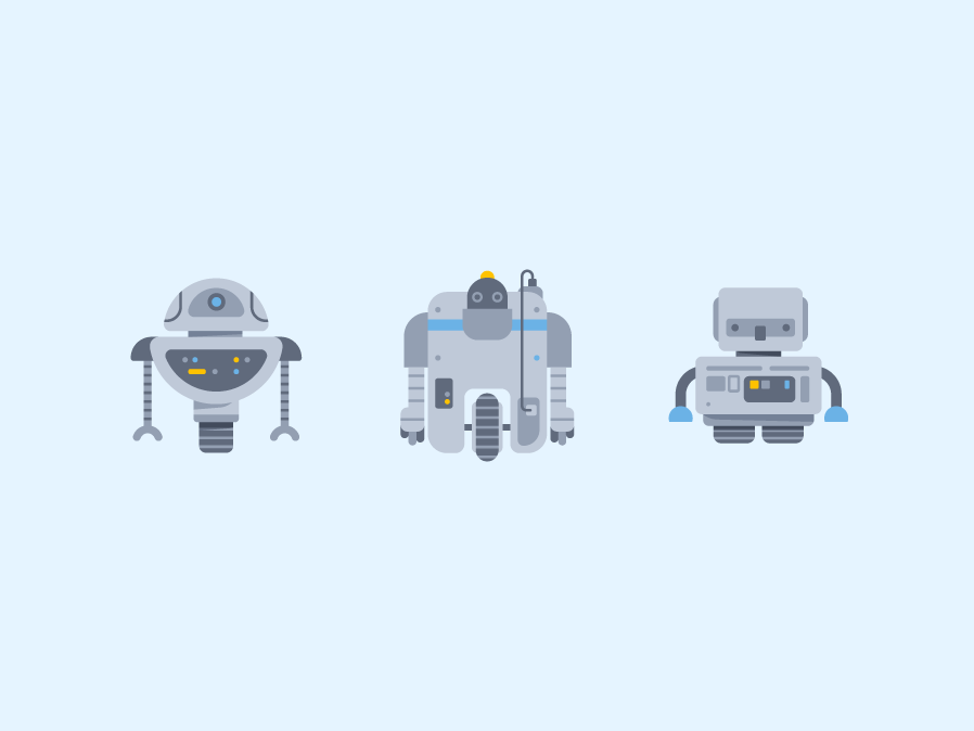 Robots & Android Icon #2 by Samuel Oktavianus on Dribbble
