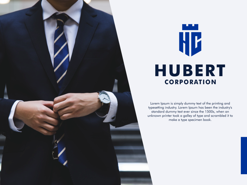 HUBERT CORPORATION LOGO by Prio Hans on Dribbble