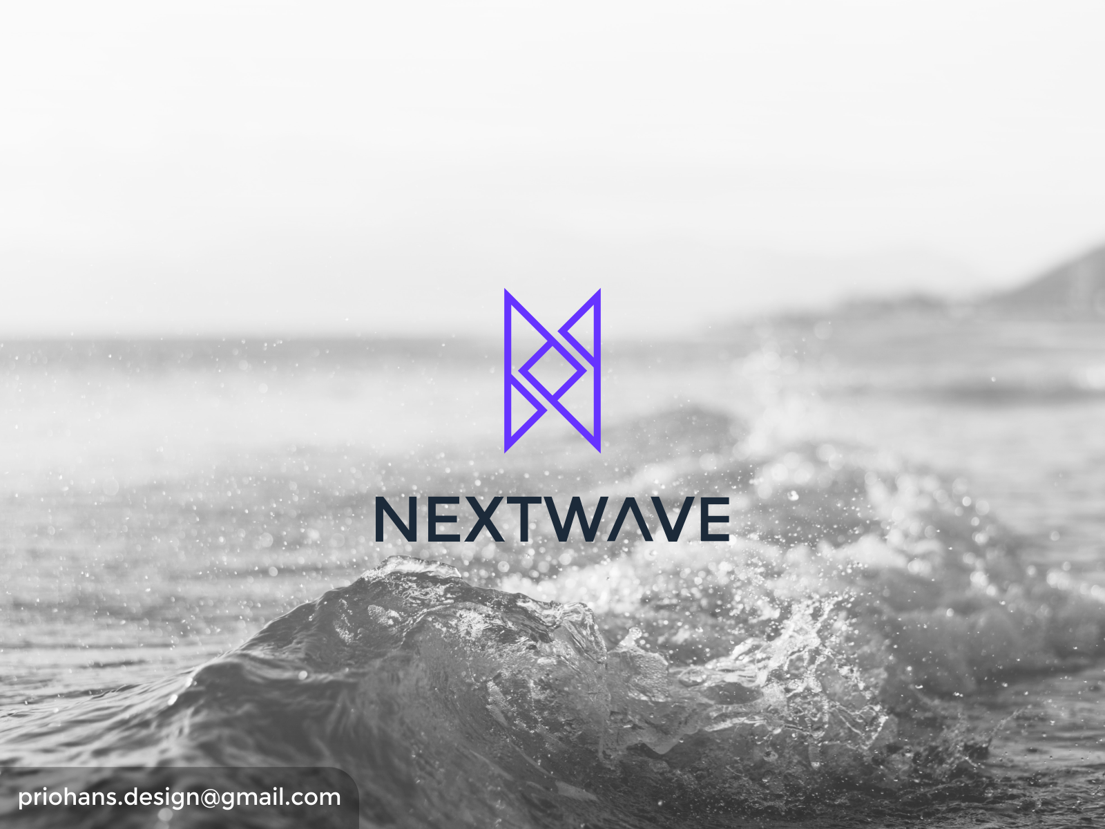 Next Wave Logo by Prio Hans on Dribbble