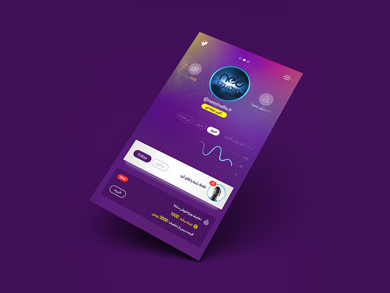 iMember UI design (3) by Hossein Motevalli - NeoStudio on Dribbble
