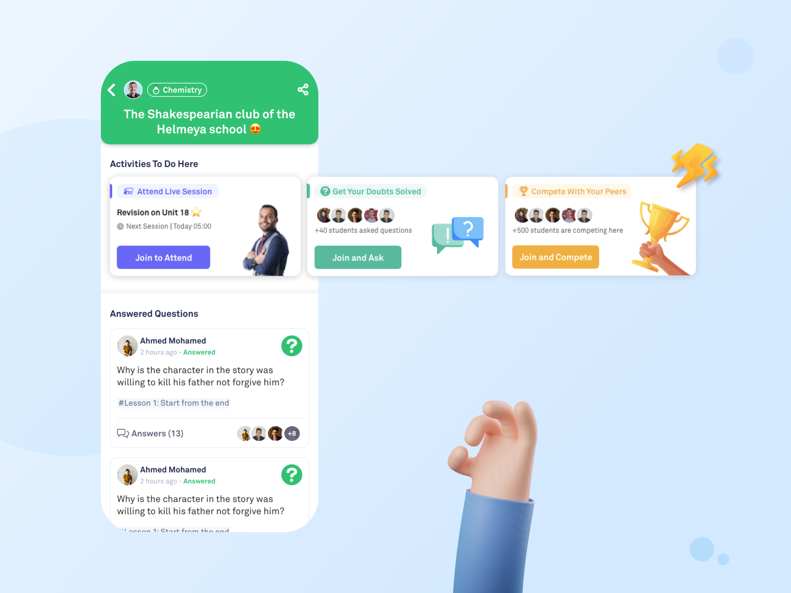 Teacher's Study Group for Students - Social Learning Platform by ...