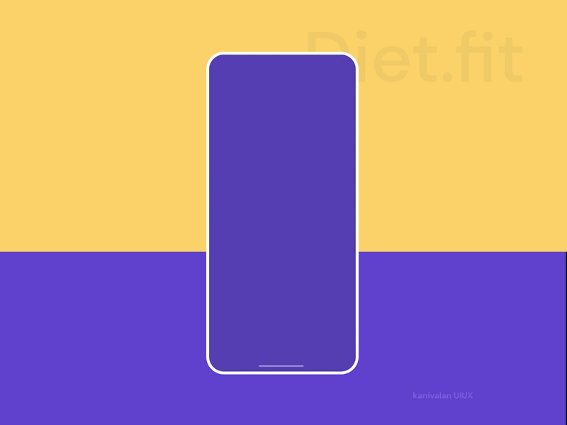 Food app by Kanivalan on Dribbble