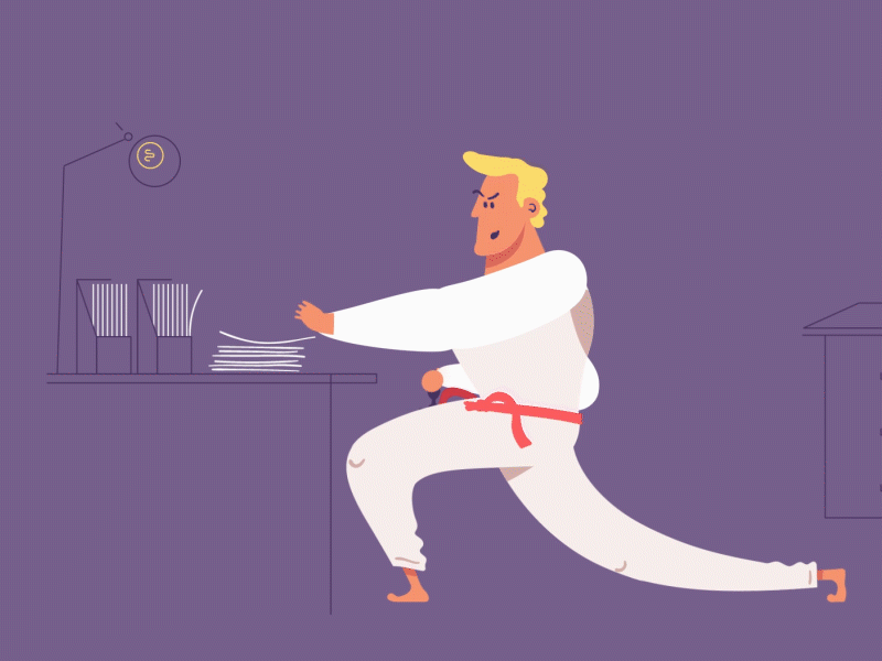 Manager Sensei by Motion Benito on Dribbble