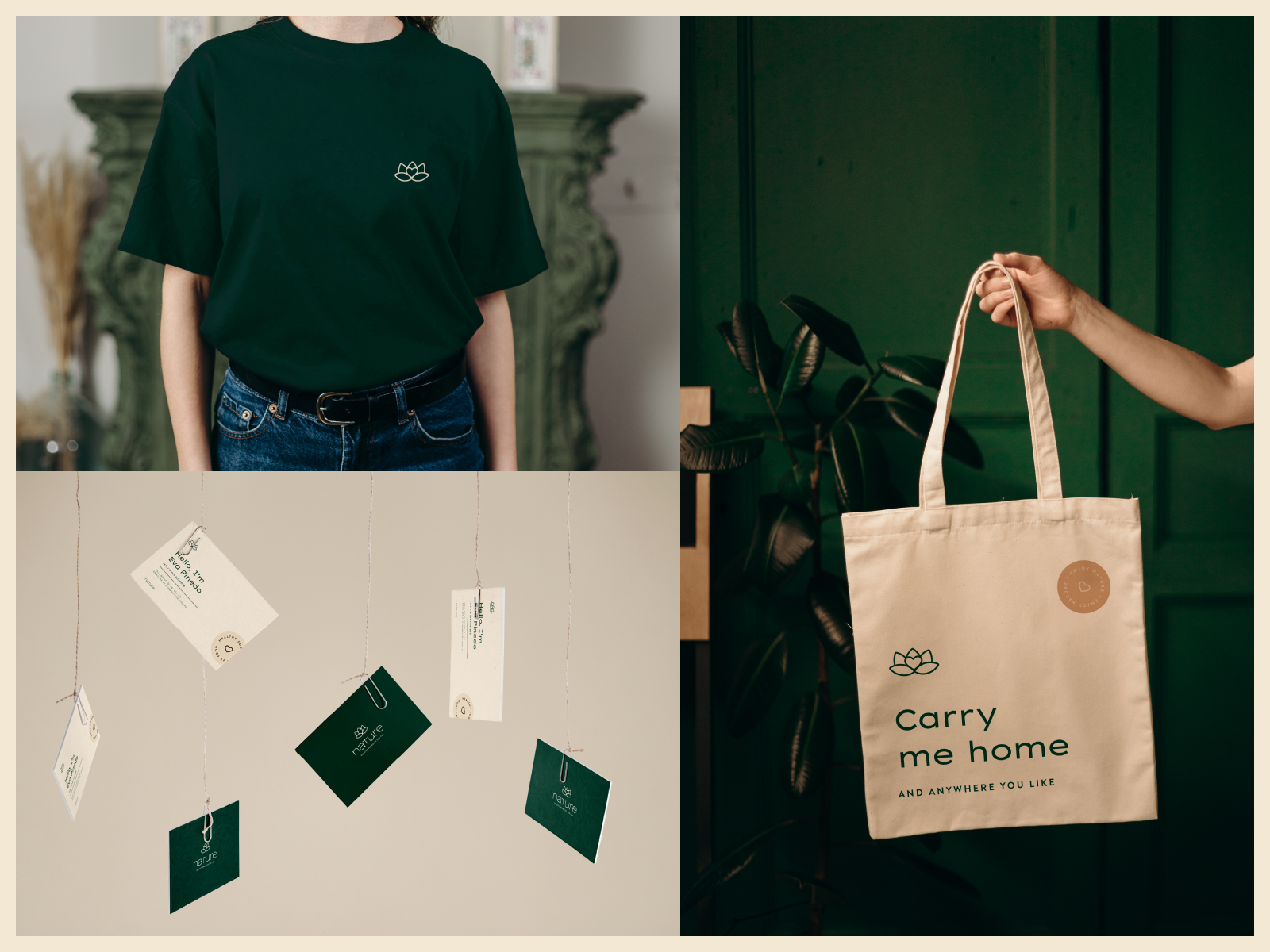 Nature - Branding Project by Eva Pinedo on Dribbble