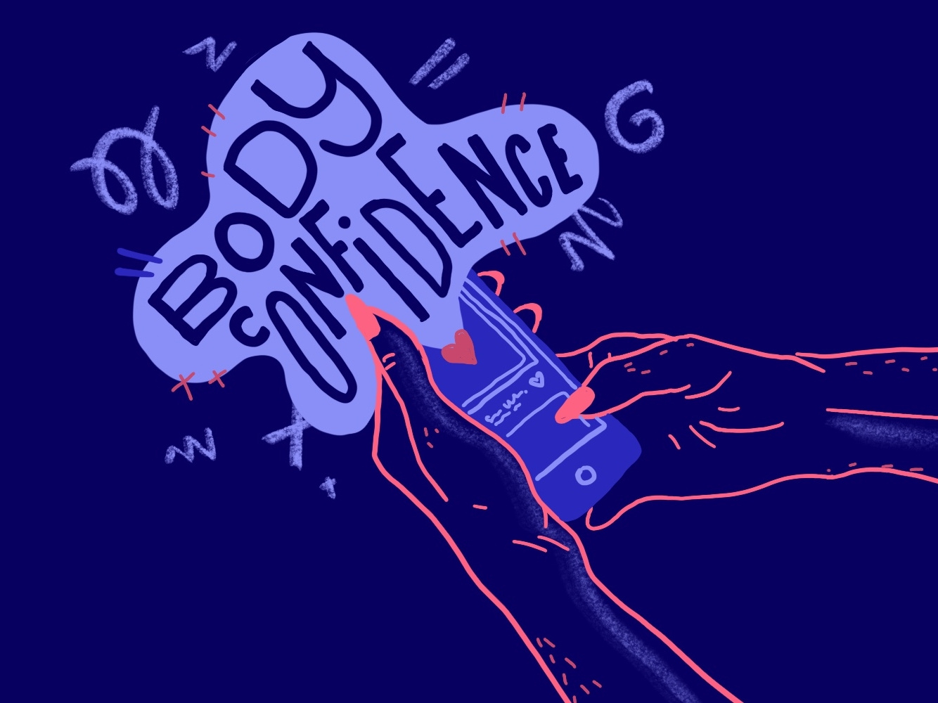 Body Confidence Editoral Illustration by Soofiya on Dribbble