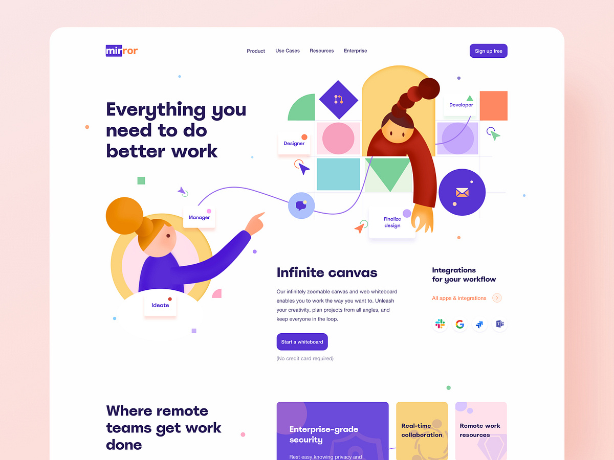 Saas designs, themes, templates and downloadable graphic elements on ...