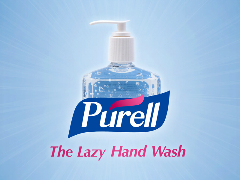 Honest Slogans: Purell by Clif Dickens on Dribbble