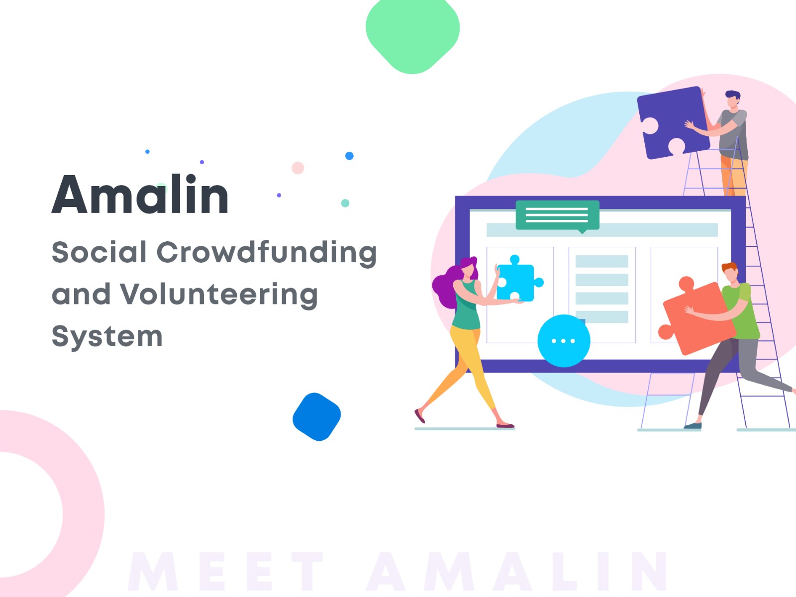 Amalin Landing Page by Rahmadhana Ramadan on Dribbble