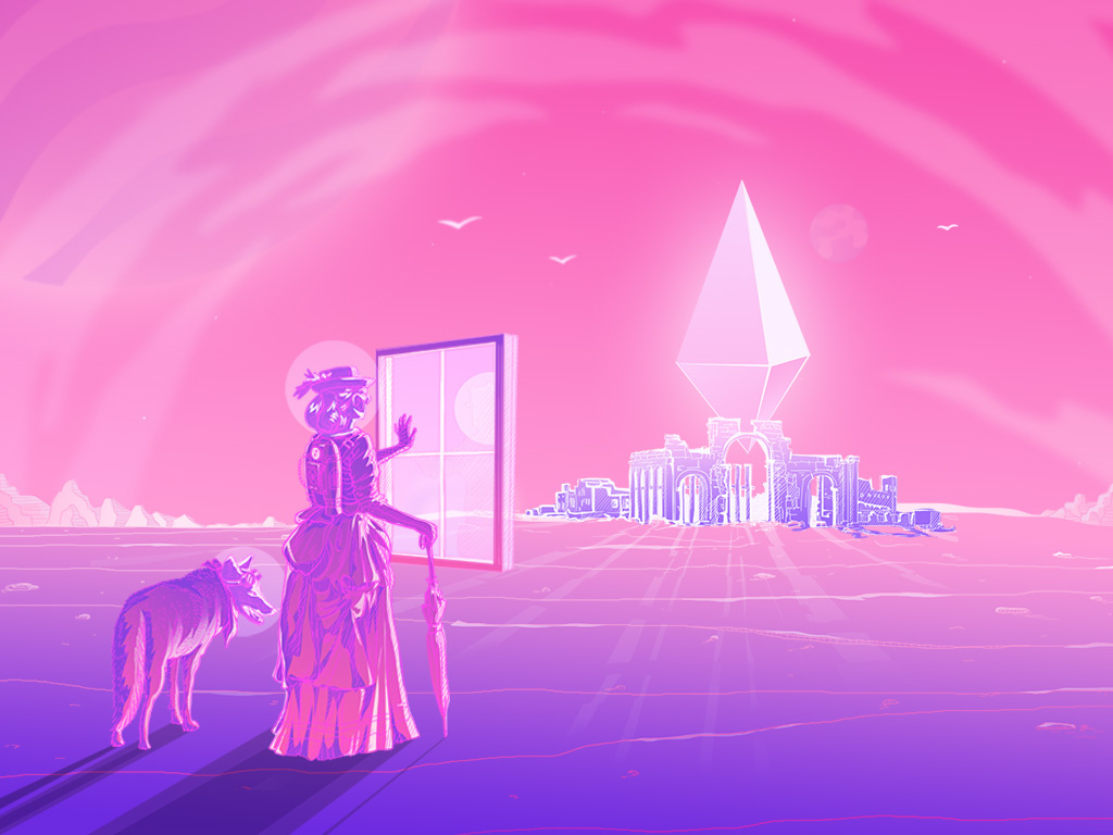 Traveling with Coyote by Konstantin Kostenko on Dribbble