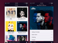 Music Player iOS App [Reposted as @2x 🚀] by eleken on Dribbble
