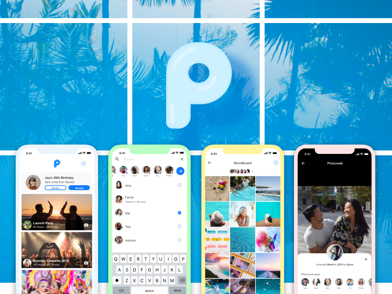 Pool Photo Exchange by Tanya W on Dribbble
