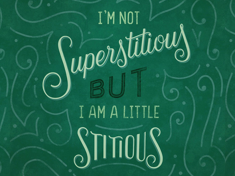A Little Stitious by Jenn Rothschild on Dribbble