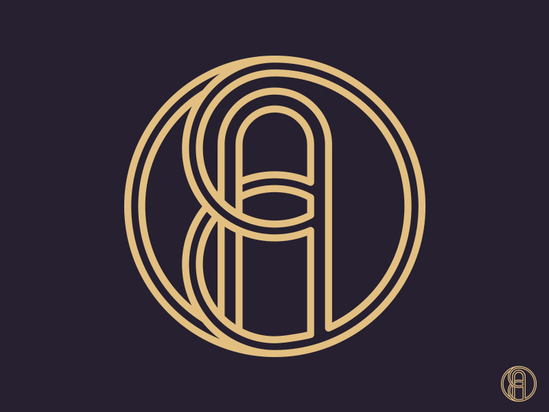 AE monogram. by Alex Escu on Dribbble