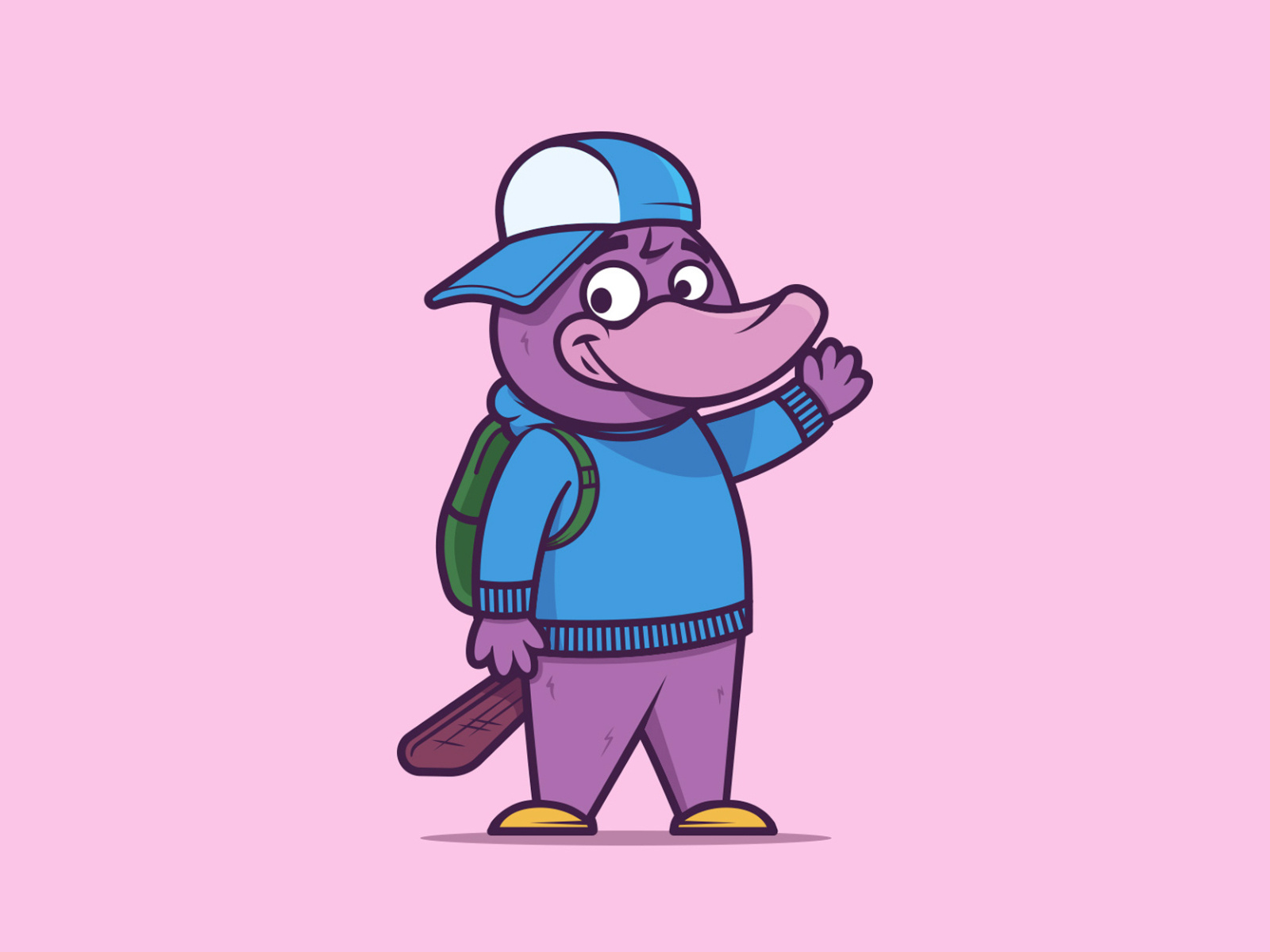 Platypus Character by Dan Bailey on Dribbble