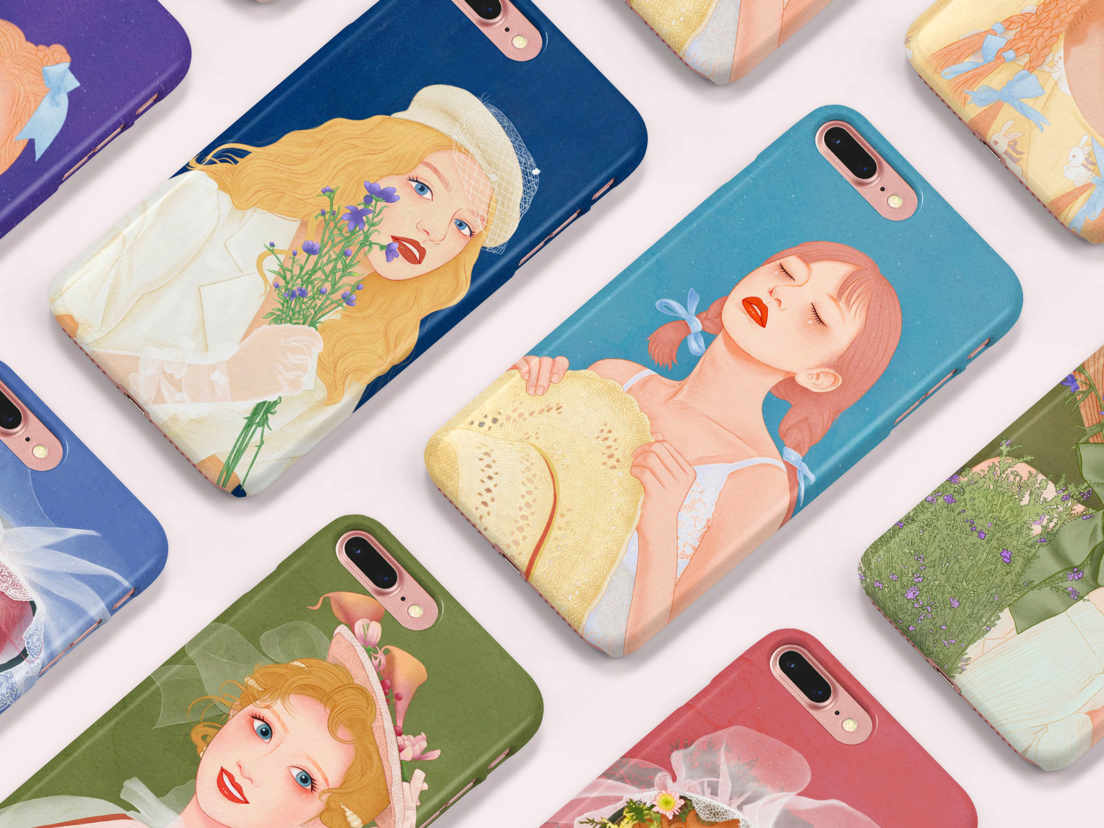 Fashion Girl Collection by Alina阿兰 on Dribbble