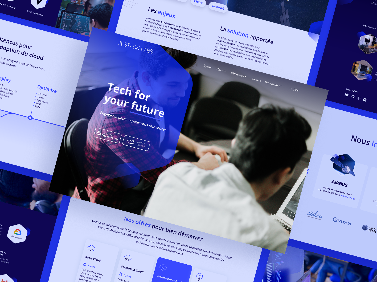 IT Company Website by Yumans Design on Dribbble