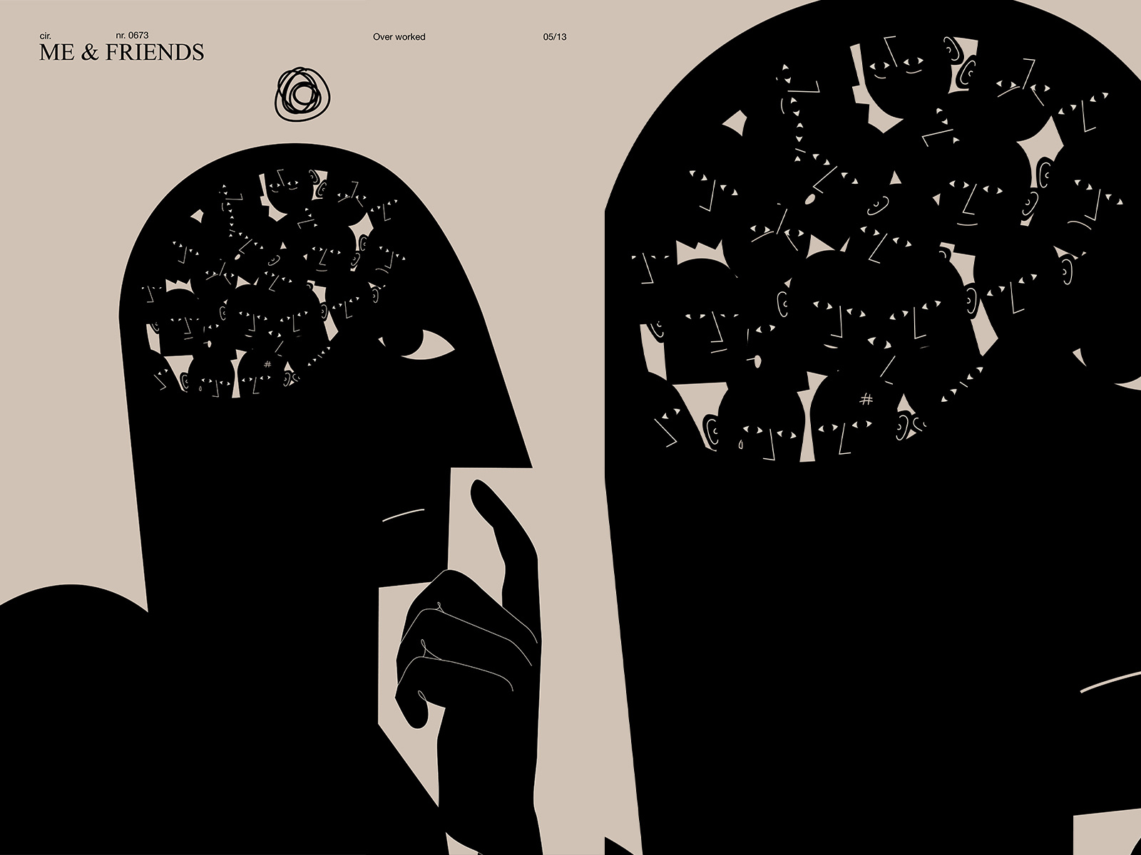 Me and friends by Rokas Aleliunas on Dribbble