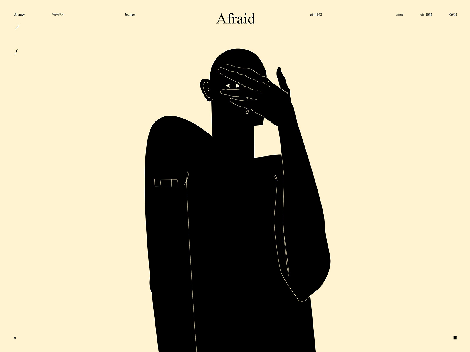 Afraid by Rokas Aleliunas on Dribbble