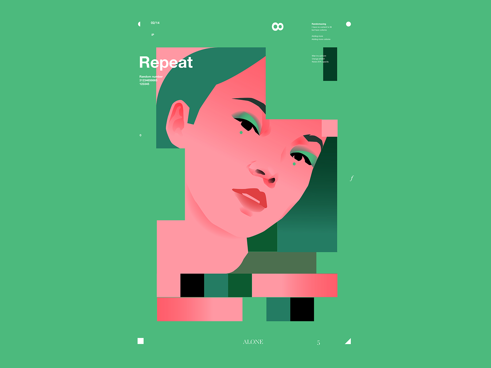 Digital loop by Rokas Aleliunas on Dribbble