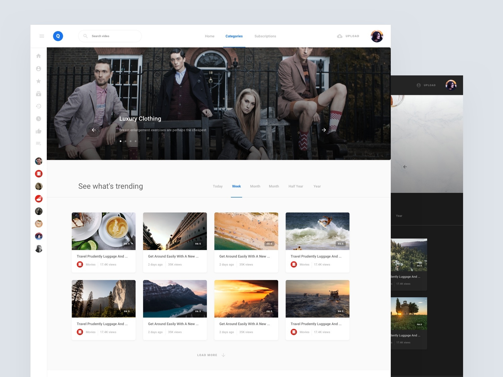Video Template by Live Spline.one on Dribbble
