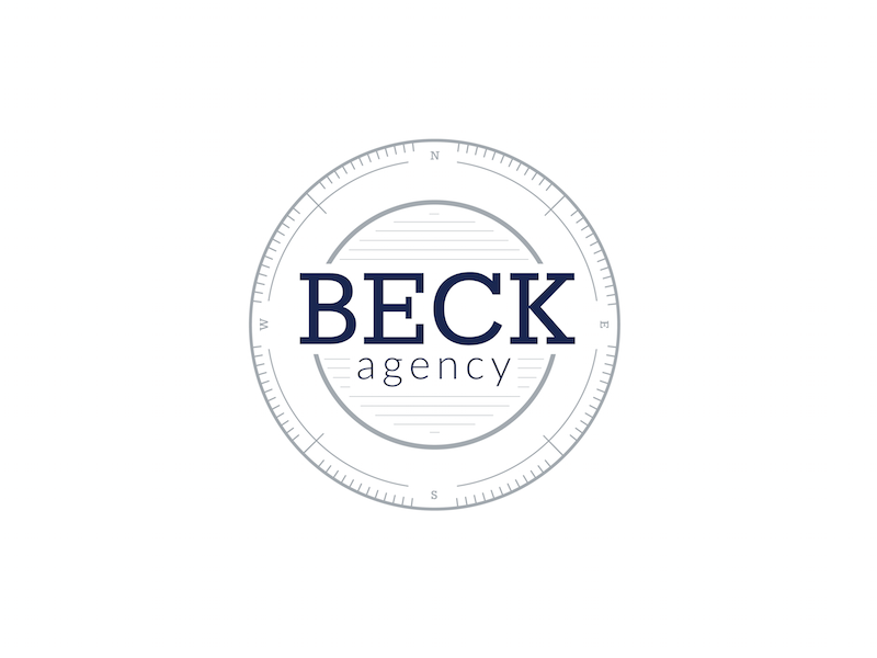 The Beck Agency Logo Design by Creative Whitt on Dribbble
