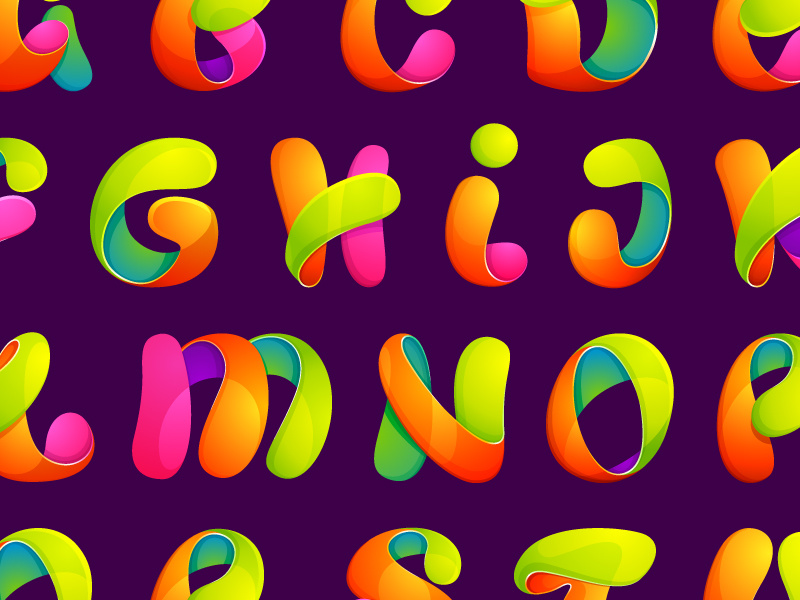 Alphabet by Roma Korolev (kaer logo) on Dribbble