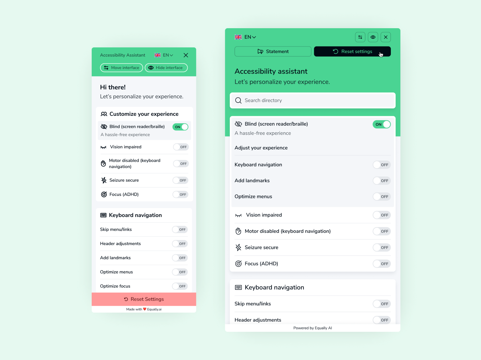 Equally Widget - Before / After by Rob Simpson on Dribbble