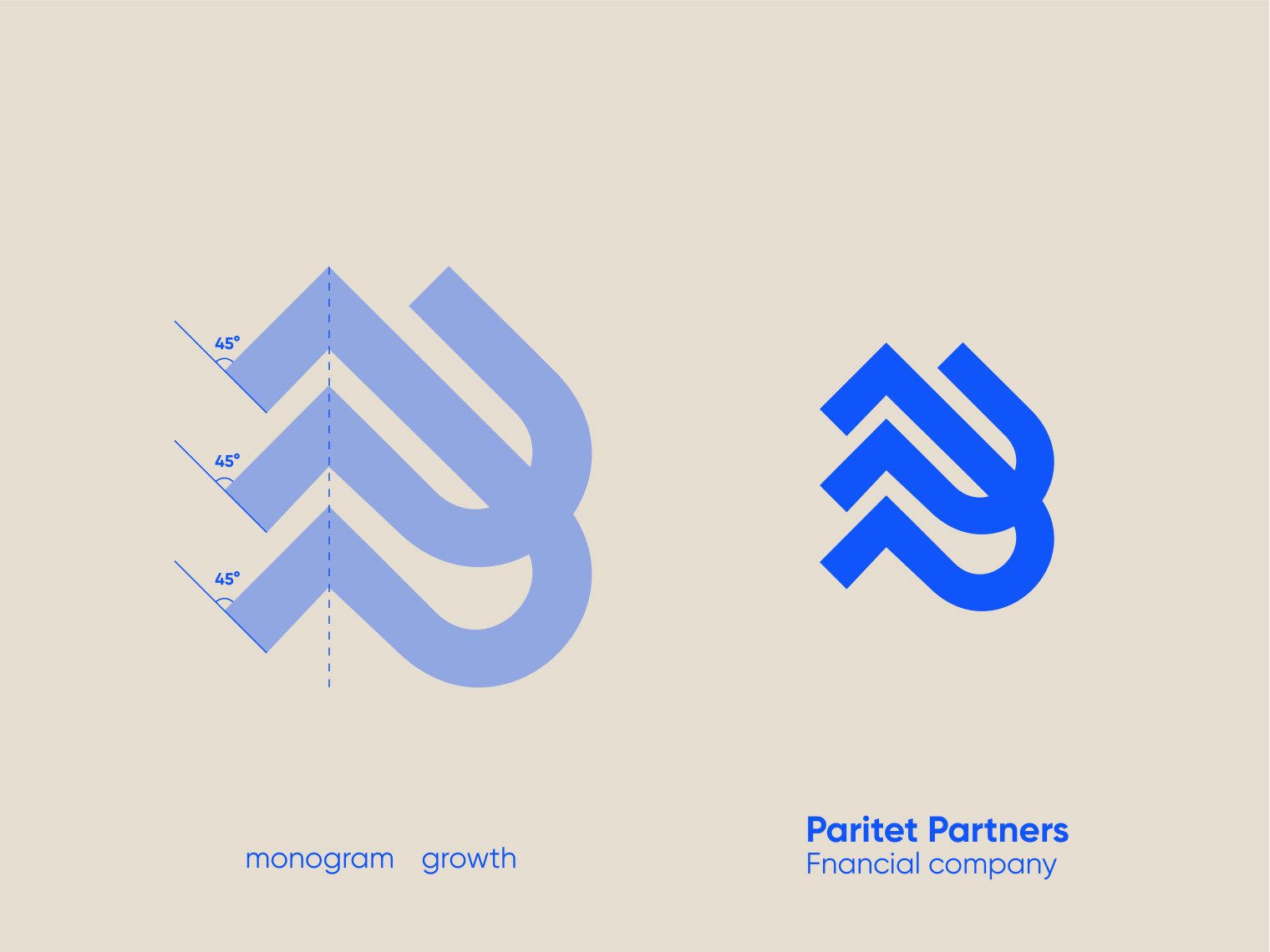 Paritet Partners Logo Design by Leonid on Dribbble