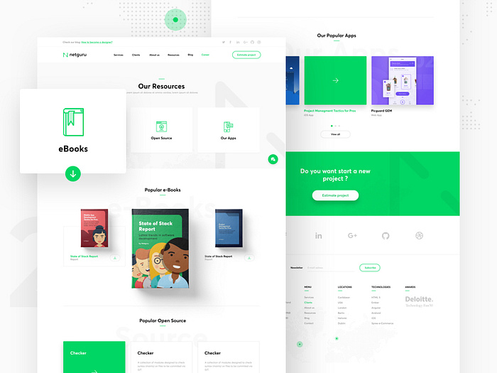 Netguru Redesign - Resources by Michal Parulski for Netguru on Dribbble