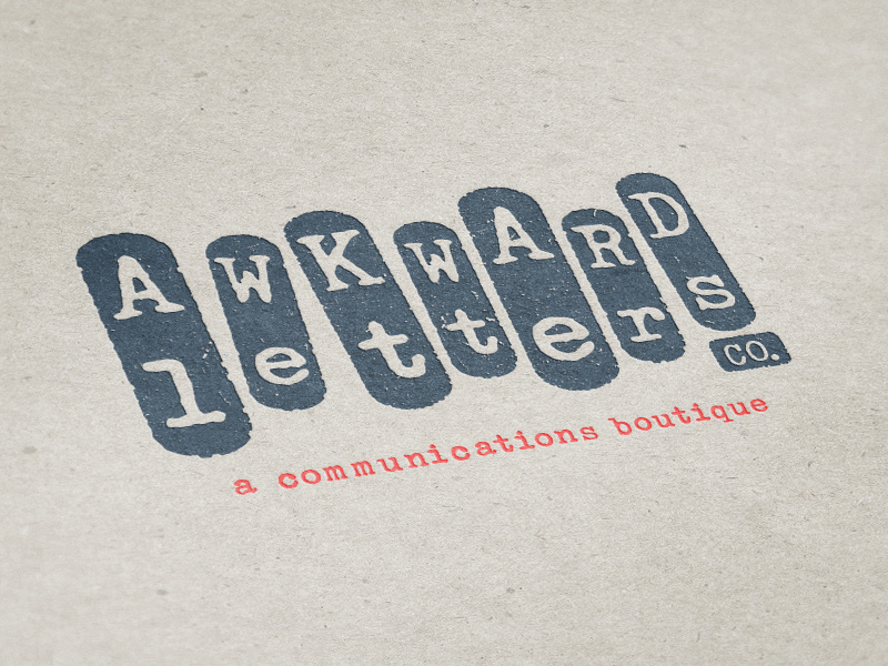Awkward Letters by Ambert Rodriguez for Wheelhouse.io on Dribbble