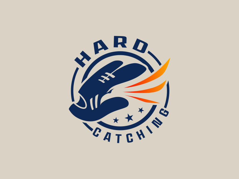 logo hard catching by Marco Jimenez on Dribbble