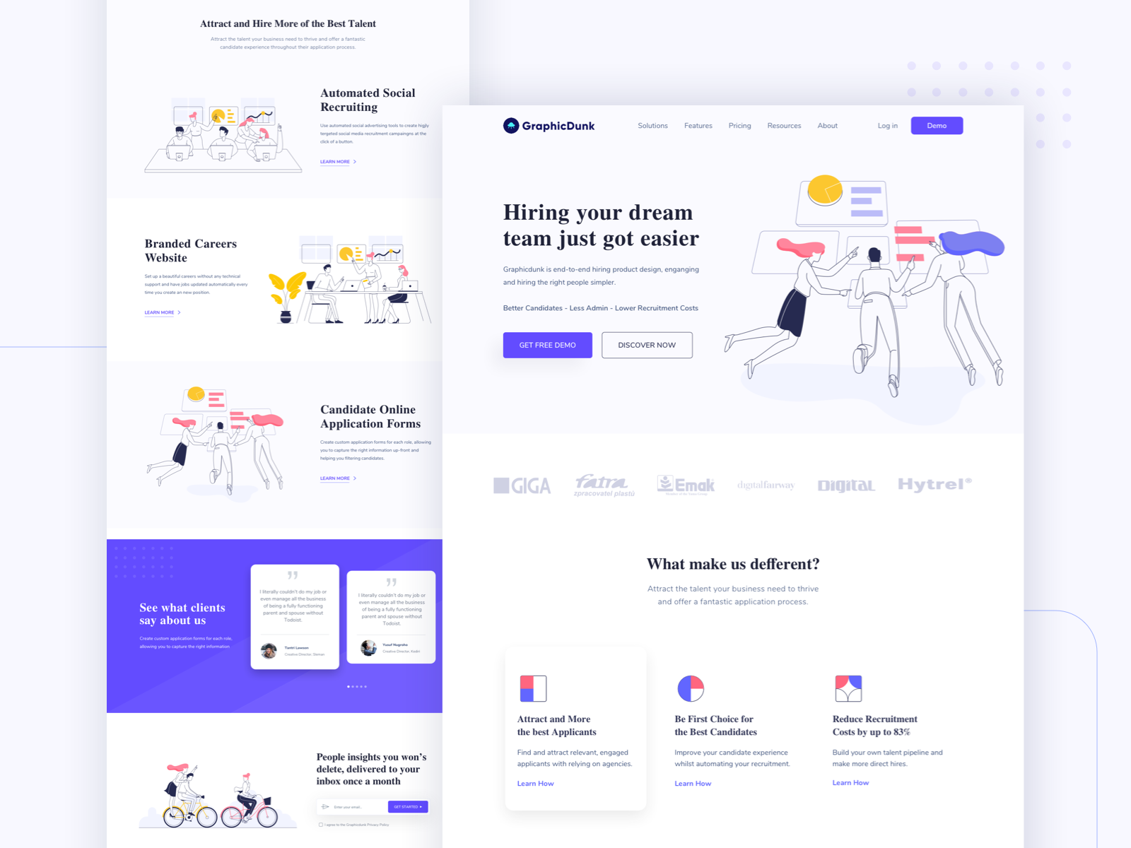 Teamwork - Start up Website Teamwork Illustration by Erfan Rohmat Arif ...