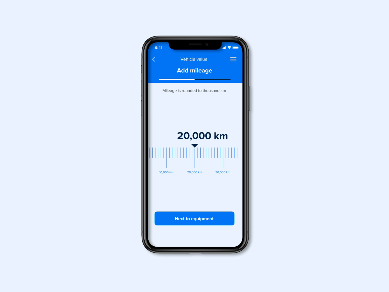 Setting up mileage of vehicle by Ján Paranič on Dribbble