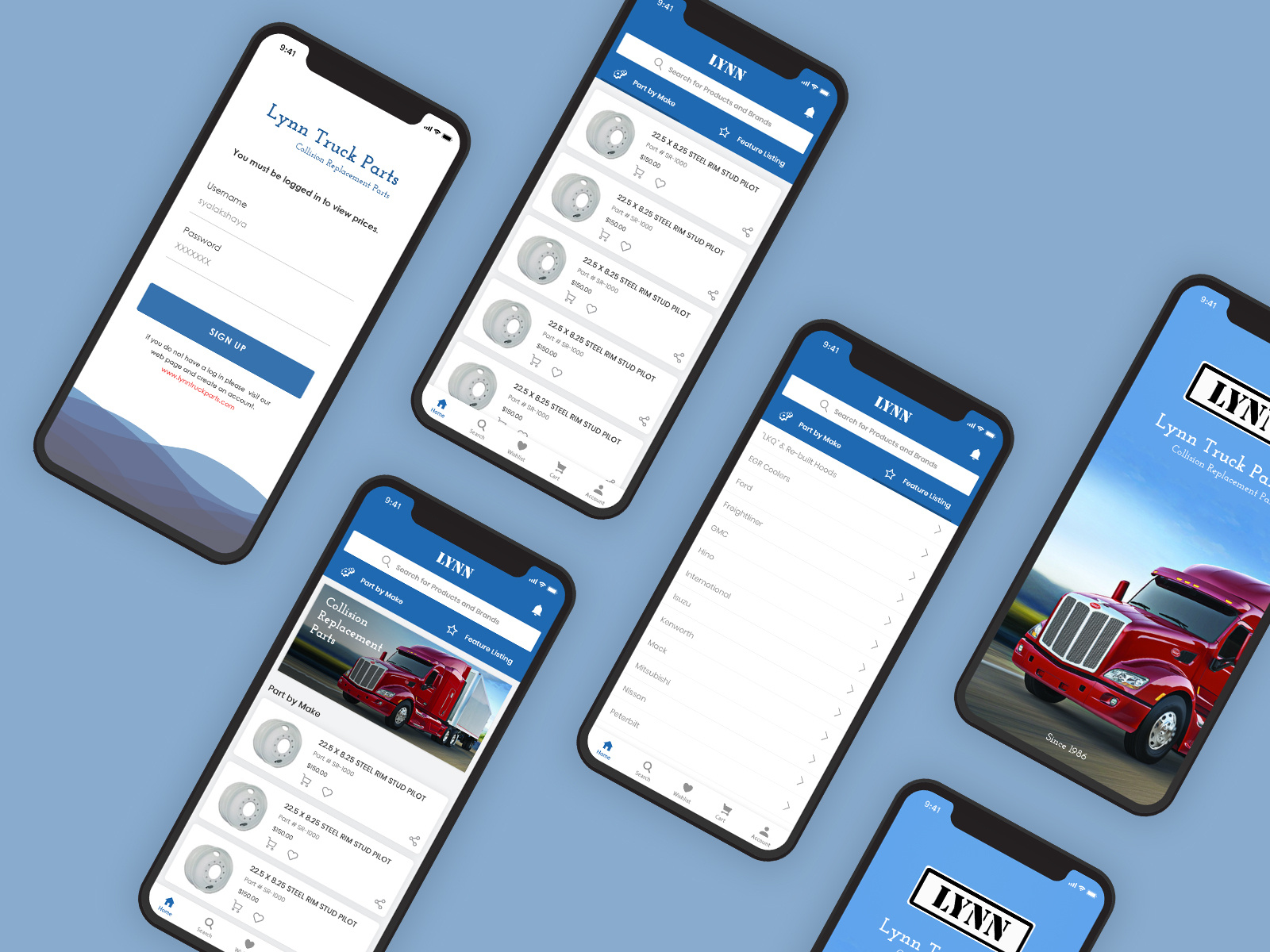 Lynn Truck Ui by Akshay Syal on Dribbble