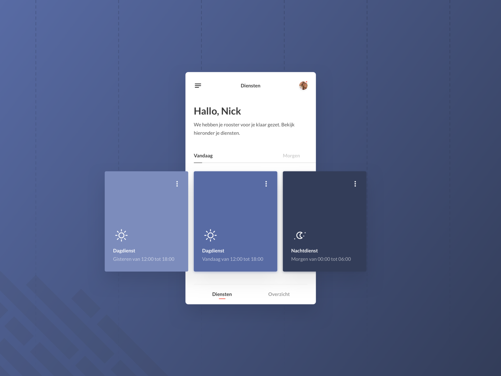 Timesheet Mobile Application Mockup by Nick Groeneveld on Dribbble
