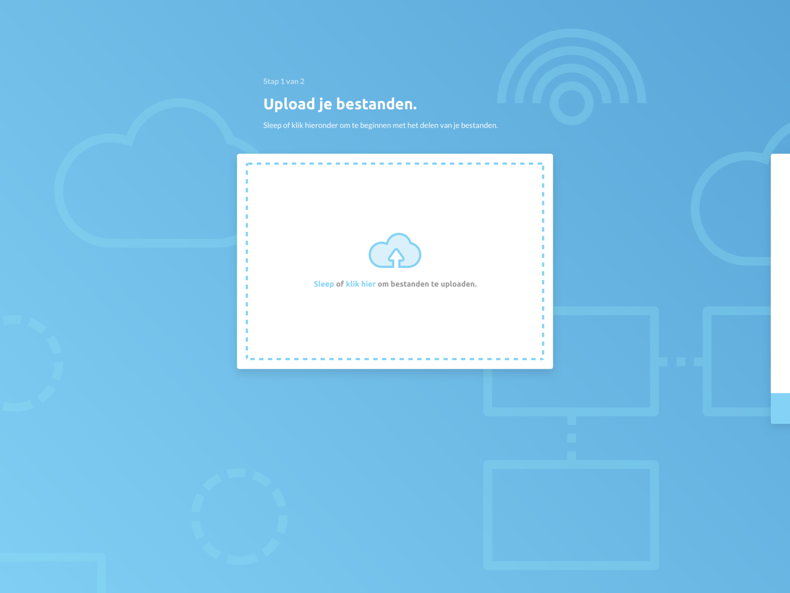 File Transfer UI by Nick Groeneveld on Dribbble