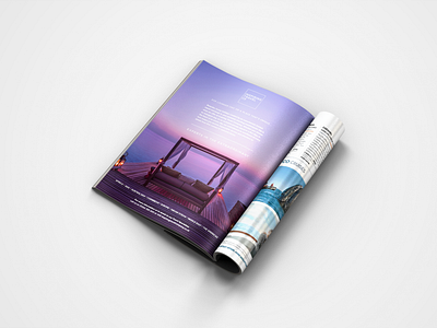 ITC: Magazine Ad by Michael Warren on Dribbble
