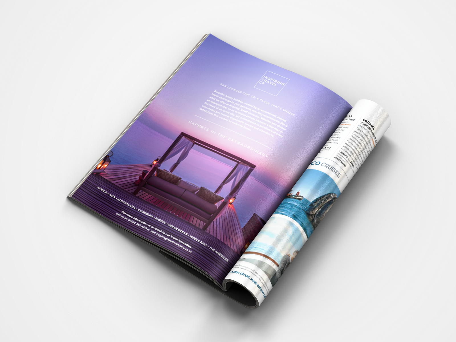 ITC: Magazine Ad by Michael Warren on Dribbble