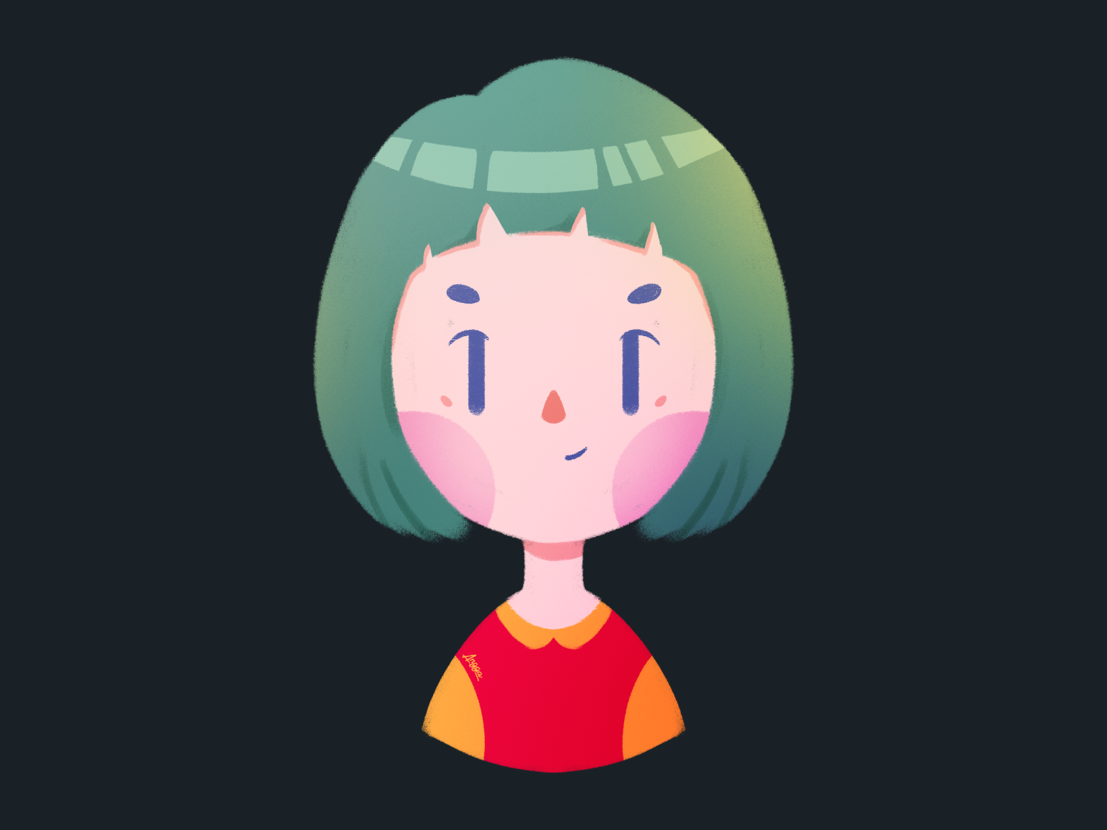 Mochi Girl by Angga Indratama on Dribbble