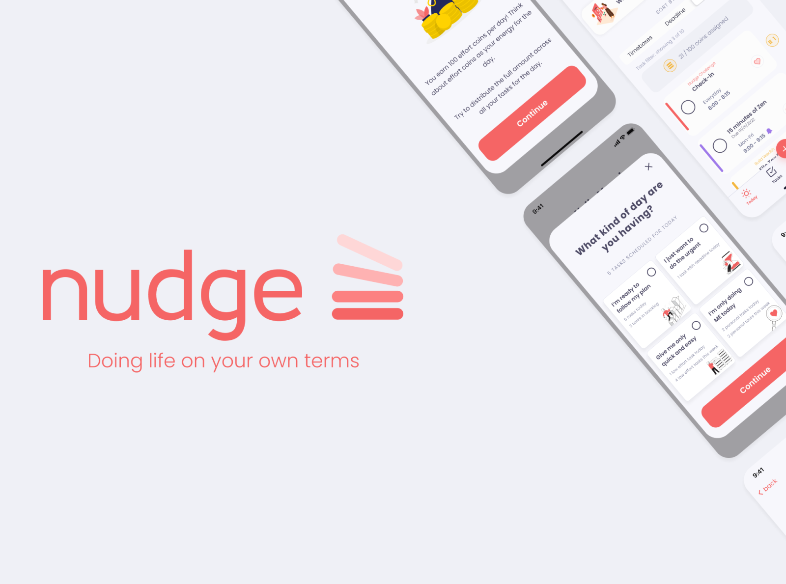 Nudge - App Prototype by Mansi on Dribbble